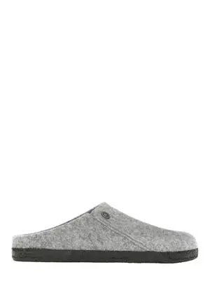 BIRKENSTOCK Zermatt Shearling Wool Felt Clog - Light Gray