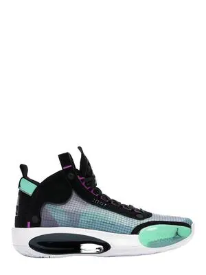 JORDAN Xxxiv Basketball Sneakers - Blue Void/green Glow/black
