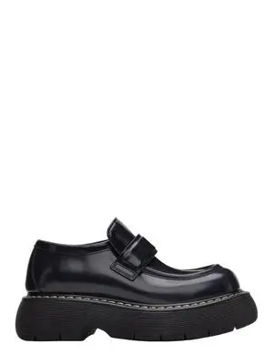 Bottega Veneta Bounce Leather Loafer - Black