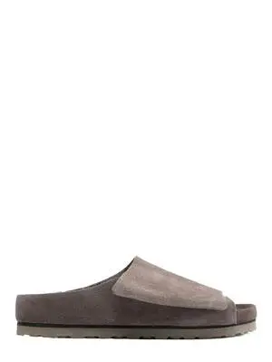 BIRKENSTOCK Los Feliz Suede Slides - Ash