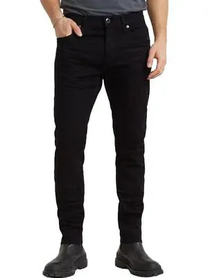 G-star Raw 3301 Slim Fit Jeans - Pitch Black