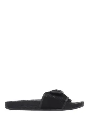 Adidas Hu Pharrell Slides - Core Black/utility Black