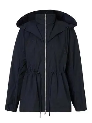 BURBERRY Logo Detail Hooded Parka