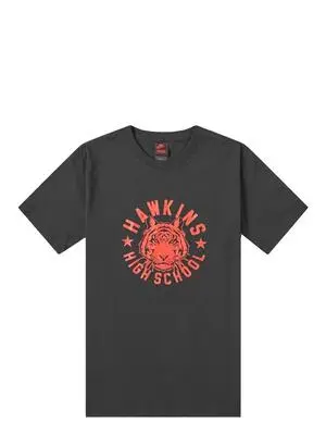 Nike X Stranger Things Hawkins High Tee Shirt - Black