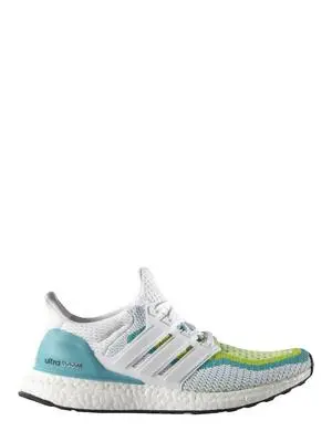 Adidas Ultraboost Lace-Up Sneakers White/semi Solar/slime