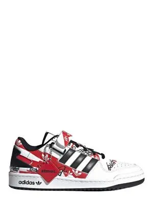 Adidas Forum Low Atmos Graffiti Sneakers - Footwear White/core Black/active Red
