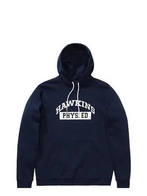 Nike X Stranger Things Hawkins High Hoodie - Navy Blue