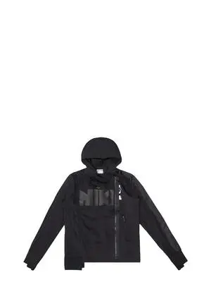 Nike X Sacai Double Zip Hoodie - Black/dark Obsidian