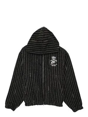 Nike X Stussy Striped Wool Jacket - Black