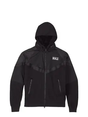 Nike X Sacai Full Zip Hoodie - Black