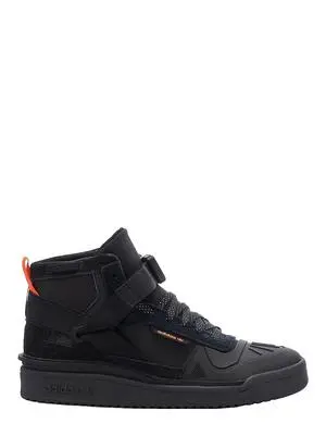 Adidas Forum Hi Gtx Sneakers - Core Black/carbon/solar Red
