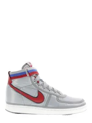 Nike Nike Vandal High Supreme Nylon OG Sneakers Metallic Silver/university Red