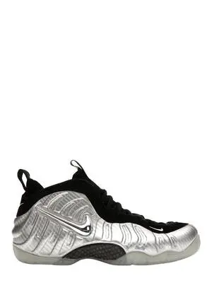 Nike Air Foamposite Pro Silver Surfer Sneakers - Metallic Silver/black