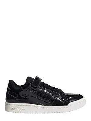 Adidas Forum Low Patent Sneakers - Core Black/off White