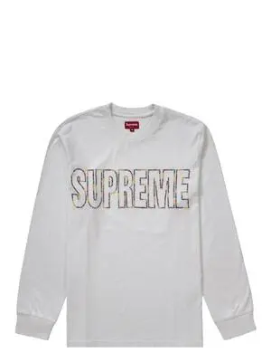 Supreme International Long Sleeve Tee Shirt - White