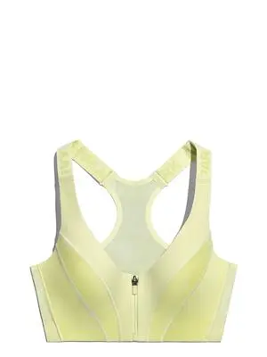 Adidas Ivy Park Medium Support Zip Bra - Yellow Tint