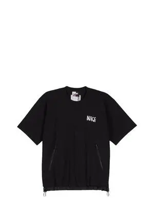 Nike X Sacai Short Sleeve Top - Black