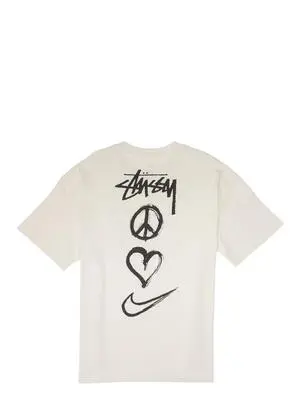 Nike X Stussy Peace, Love, Swoosh T-shirt - White