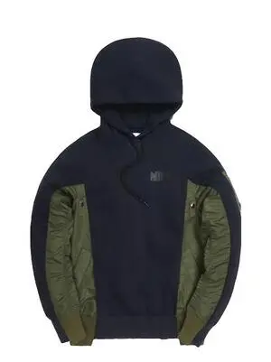 Nike X Sacai Hoodie - Navy Blue