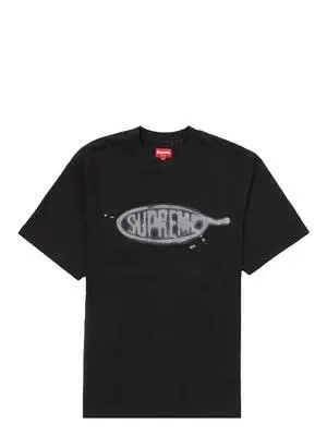 Supreme Ink Blot Short Sleeve Top Black
