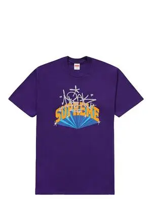Supreme Irak Arc Tee Shirt - Purple