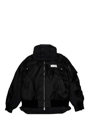 Nike X Sacai Layered Bomber Jacket - Black