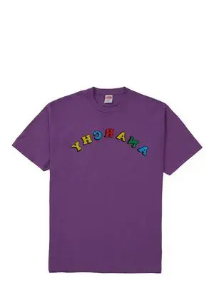 Supreme Jamie Reid Anarchy Tee Shirt - Purple