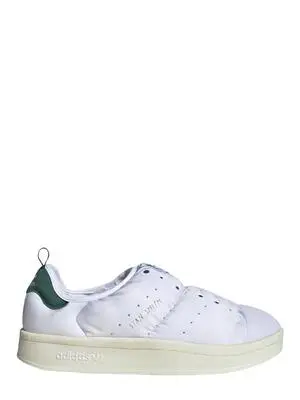 Adidas Puffylette Stan Smith - Cloud White/collegiate Green/old Gold