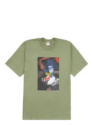 Supreme Irak Cast Tee Shirt Light Olive