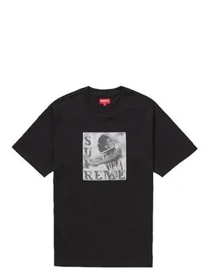 Supreme Javelin Label Short Sleeve Top Black