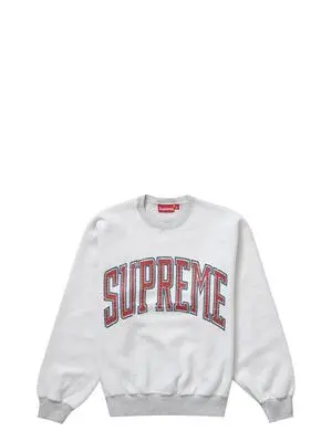 Supreme Inside Out Crewneck Sweatshirt - Ash Grey
