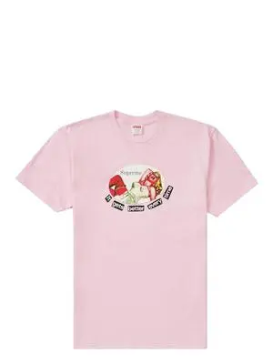 Supreme It Gets Better Every Time Tee Shirt - Light Pink
