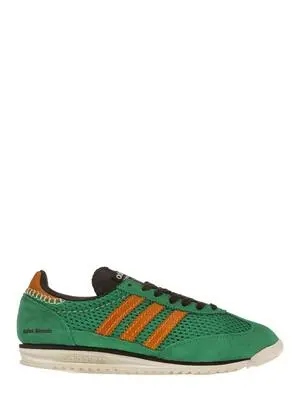 Adidas Sl 72 Knit Wales Bonner Sneakers - Team Green/collegiate Gold/dark Brown
