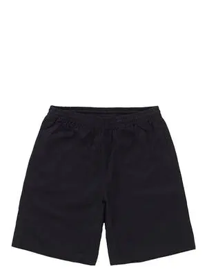 Supreme Jacquard Logo Twill Short - Black