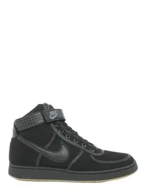 Nike Vandal High Canvas Sneakers - Black/chrome