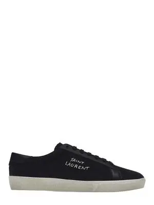 Saint Laurent Court Classic Sl/06 Low Sneakers - Black