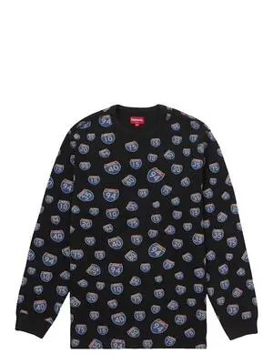 Supreme Interstate Waffle Thermal - Black
