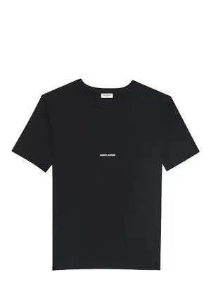 SAINT LAURENT Basic Logo T-shirt
