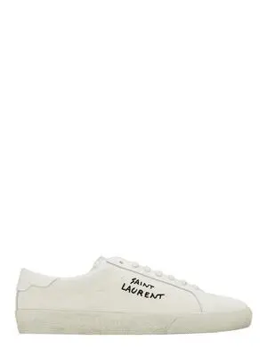 SAINT LAURENT Court Classic SL/06 Low Distressed