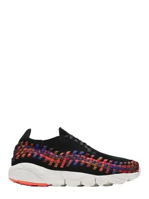 Nike Air Footscape Woven Sneakers - Black/total Crimson