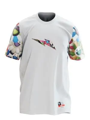 RTFKT Clonex Murakami Drip Tshirtin - White