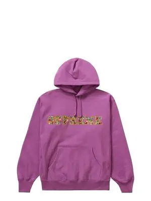 Supreme Jewels Hooded Sweatshirt Bright Purple
