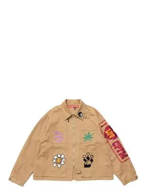 CACTUS PLANT FLEA MARKET Knowledge Jacket - Brown