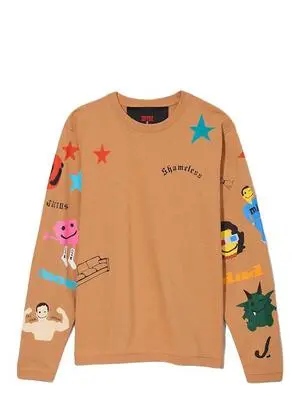 CACTUS PLANT FLEA MARKET X Marc Jacobs Tattoo Longsleeve T-shirt - Sand