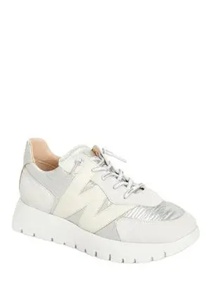 WONDERS Oslo Sneaker - Trend Blanco Plata