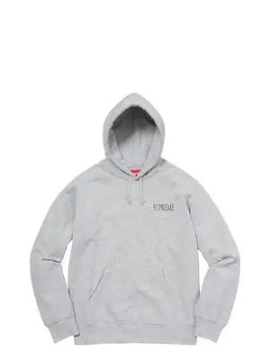 Supreme Decline Hooded Sweatshirt - Heather Grey