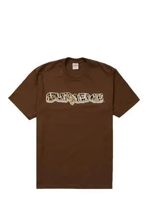 Supreme Diamond Tee Shirt - Brown