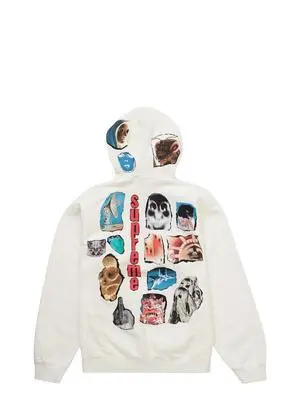 Supreme Invert Hooded Sweatshirt - White