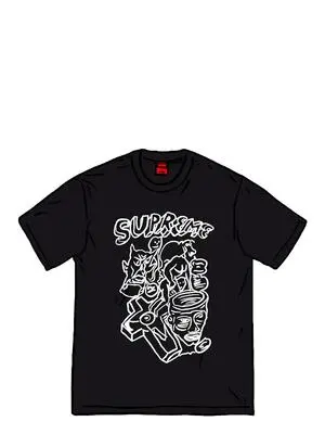 Supreme Daniel Johnston Tee Shirt Black