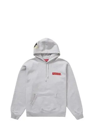Supreme Patches Hooded Sweatshirt - Ash Grey